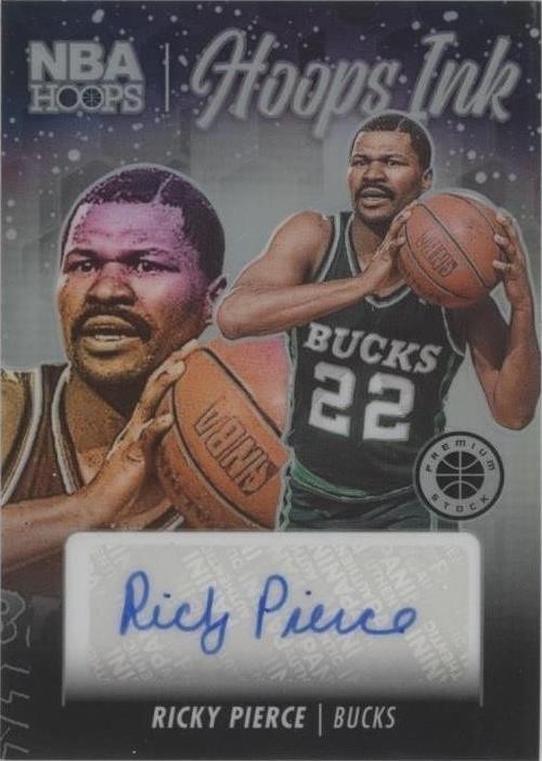 2023-24 Panini Nba Hoops Premium Stock - Hoops Ink Ricky Pierce #HI-RIK ...