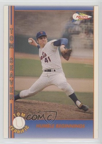 1992 Pacific Tom Seaver Tom Terrific Tom Seaver Humble Beginnings #9 ...