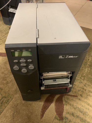 Zebra Z4Mplus Thermal Barcode Label Printer Z4M00-2001-0000 - Parts Or ...