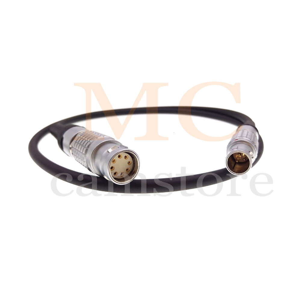 New Steadicam Zephyr 3 Pin Male to 8 Pin Female Power Cable for ARRI ...