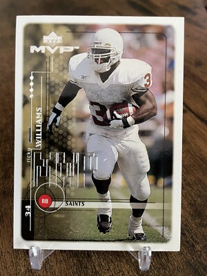 1999 Upper Deck MVP Ricky Williams Rookie Card RC #201 Texas/New ...