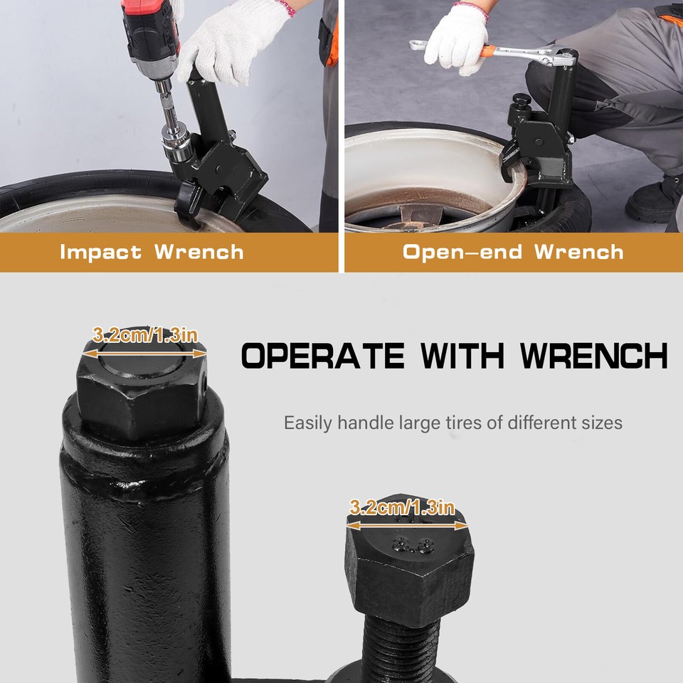 Car Tyre Changer Tyre Bead Breaker Wheel Tire Changer Tool Rim Clamp ...