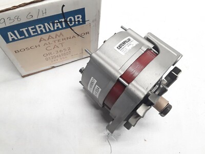 OEM CAT 24V 55A ALTERNATOR CATERPILLAR PAVING EQUIPMENT AP800C BG230 ...
