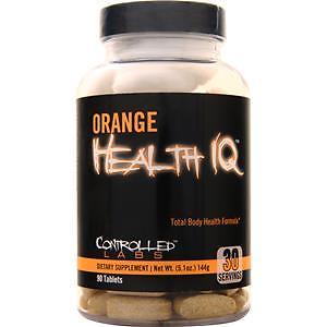 Controlled Labs Orange Health IQ 90 tabs | eBay