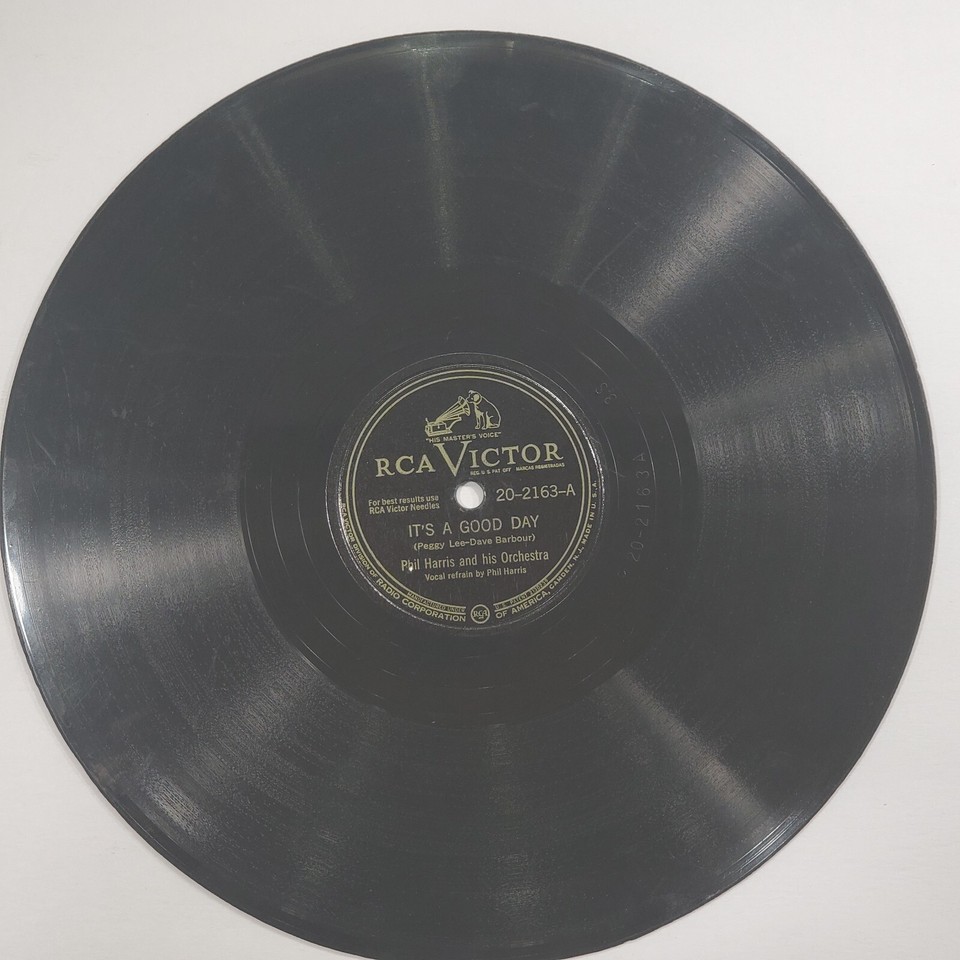 SALE 78 RPM Record 1947 Phil Harris A Good Day 10 inch RCA VICTOR 20 ...