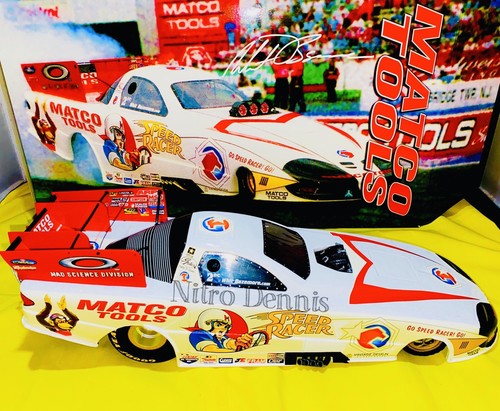 NHRA WHIT BAZEMORE 1:16 Milestone SPEED RACER Diecast NITRO Funny Car ...