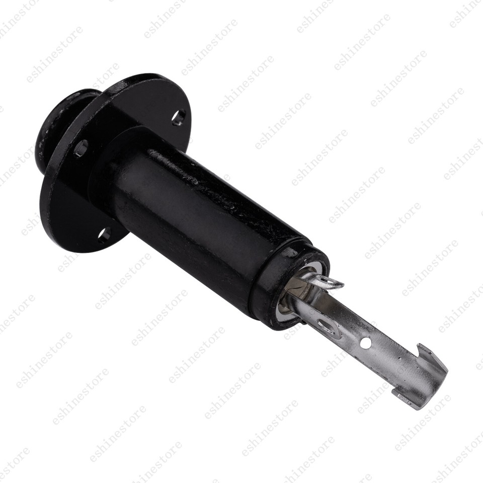 1/4" Acoustic Electric Guitar Stereo Mono Endpin Output Jack Strap ...