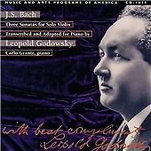 Leopold Godowsky - Bach: Three Sonatas for Solo Violin (1999) for sale ...