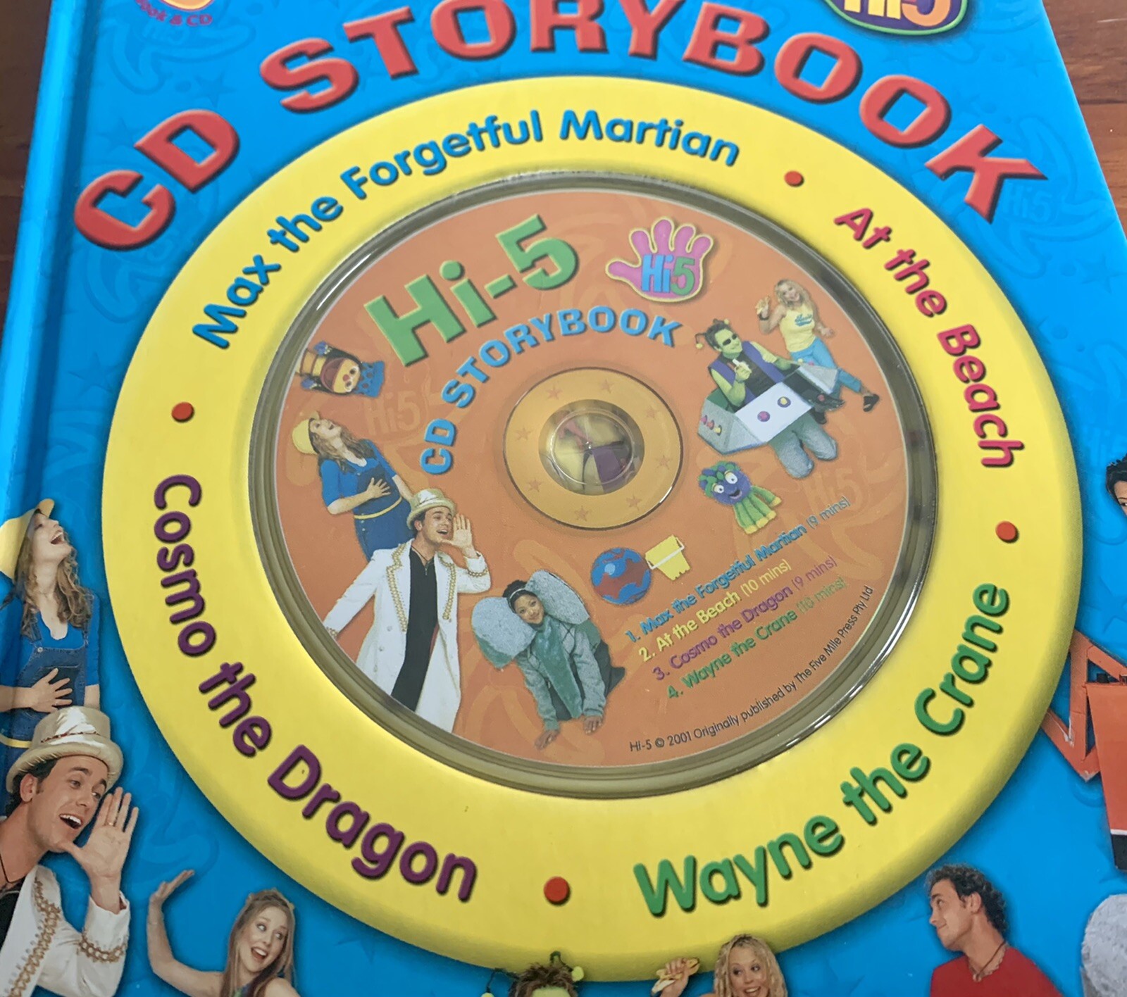 Hi-5 CD Storybook (4 Stories) Audio CD - 2001 Hardcover. Great ...