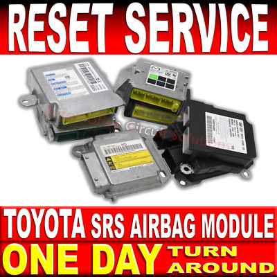 FOR ALL TOYOTA SRS AIRBAG CONTROL MODULE *RESET REPAIR SERVICE* | eBay