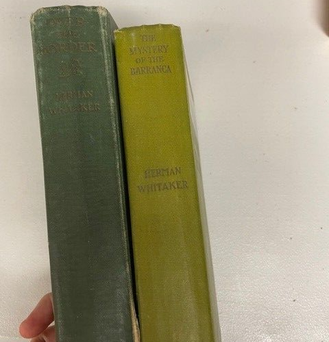 Herman Whittaker Collectible Book Set (Over The Border, Mystery of the ...