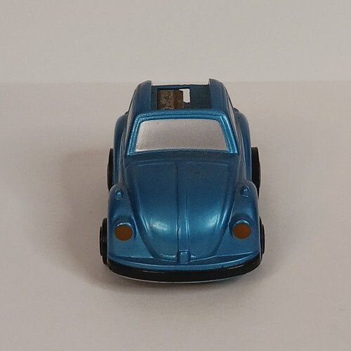 Volkswagon VW Beetle Pencil Sharpener Pull-Back (Tested) Vintage Blue ...