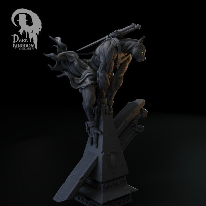 Tabaxi Catfolk Assassin | Dinoworld Kingdoms | D&D Miniature 75mm | eBay