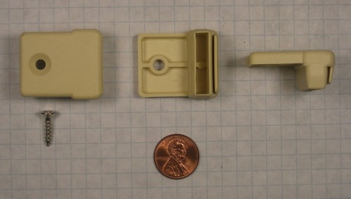 GRASS #6150/HR4.2-ALMOND PLASTIC BACK RAILING CLIP, SCREW-ON VERSION | eBay