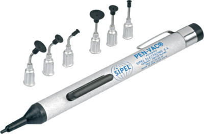 HOROTEC 12.649 KIT VACUUM PEN-VAC ORIGINAL ESD SAFE WITH 6 PROBES, L150 ...