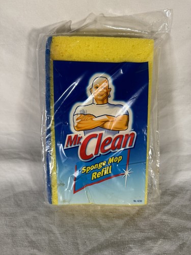 Mr. Clean Sponge Mop with Scrubber Refill Classic 11171042300| eBay