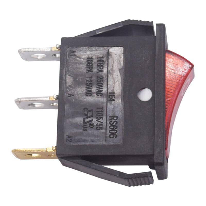 1Pc for Flame Electric Fireplace Rocker Switch ZHX-28-052 S/N ...