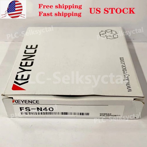one new keyence Fiber amplifier Sensor in box FS-N40 Quality assurance ...