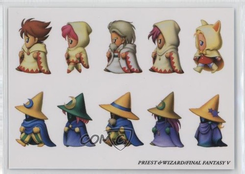 2006 Final Fantasy Art Museum Japanese Priest & Wizard #196 0q9m | eBay