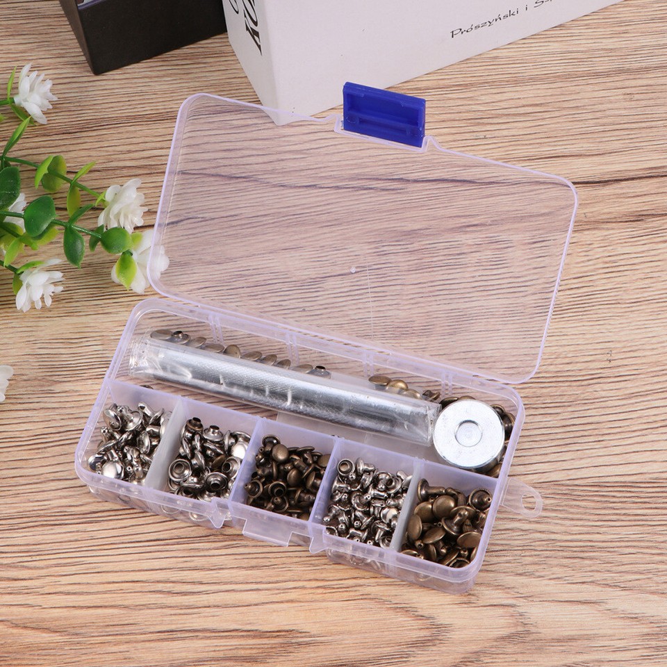 120 Pcs Rivet Buckle Set Purse Making Hardware Belt Copper Buckles | eBay