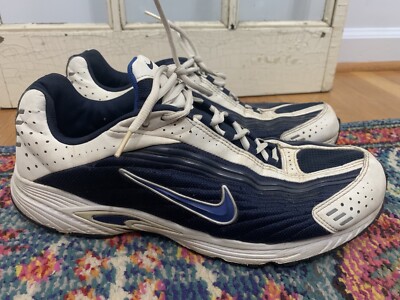 Nike JET STREAM Navy & White Athletic Sneakers Mens Shoes Running Sz 12 ...