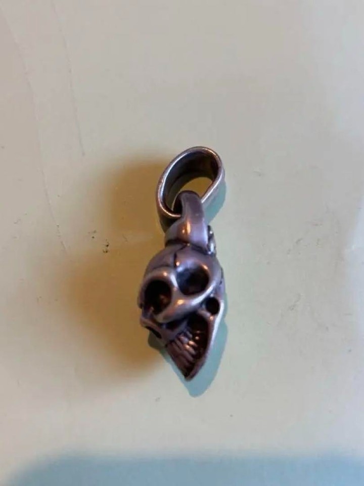 Bill Wall Leather Good Luck Skull Charm | eBay