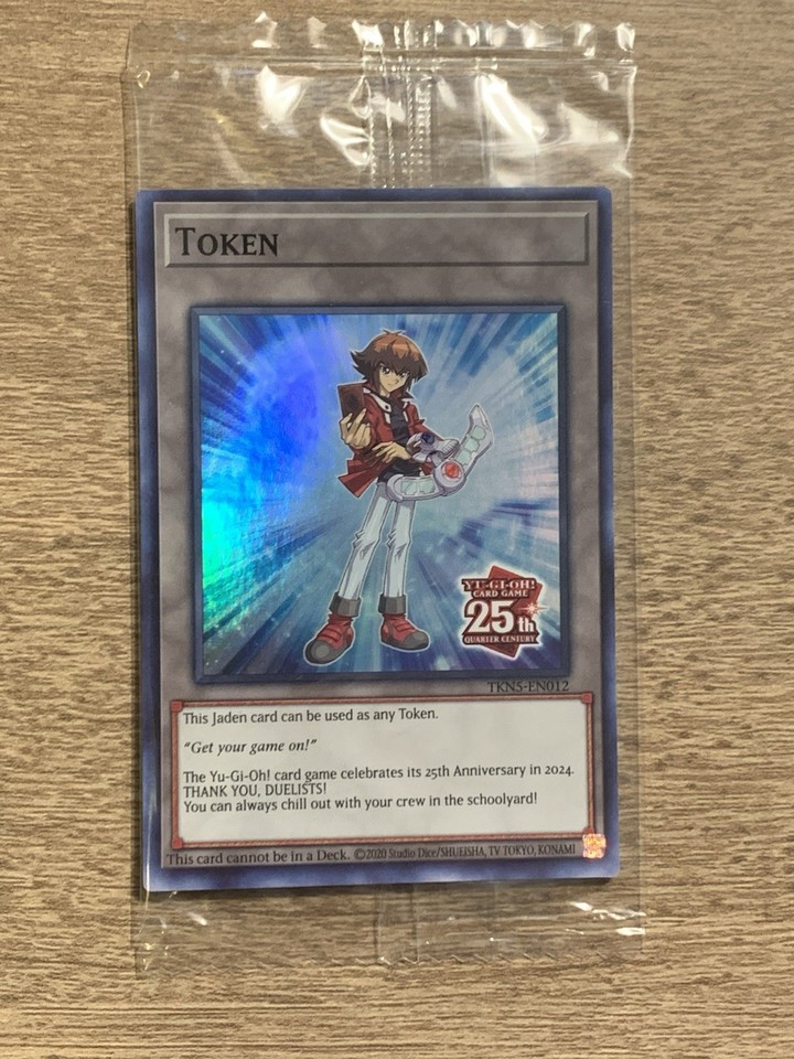 Jaden Token TKN5-EN012 SEALED Rage Of The Abyss Mini Box Promo NEAR ...