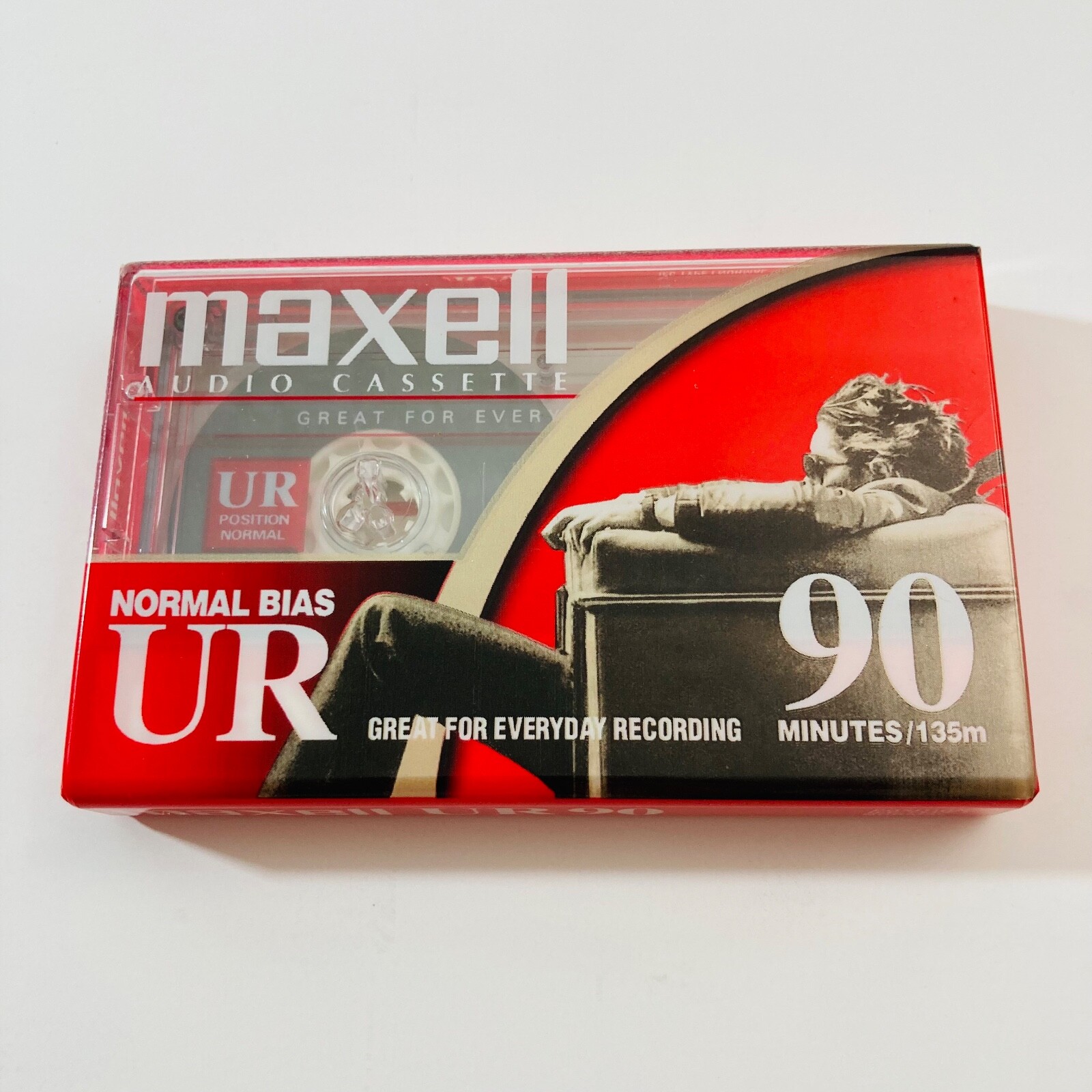Maxell Audio Cassette Tape Normal Bias UR 90 Minutes - New Sealed | eBay