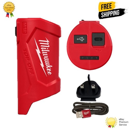 Milwaukee M12 Battery Charger & Power Source 2 Kit - M12TC2-0 ...