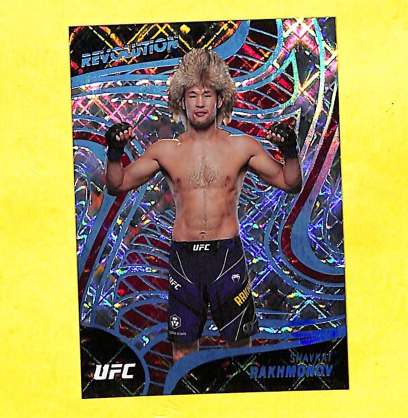 2023 Panini Chronicles UFC Shavkat Rakhmonov Revolution 93/149 Cosmic ...