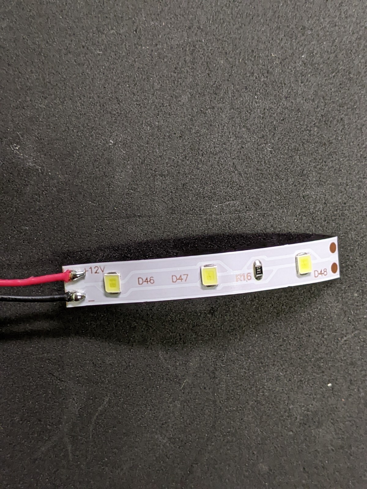 3 LED Light Strip (lot of 5) Cool White Interior Lights 6" Length HO ...