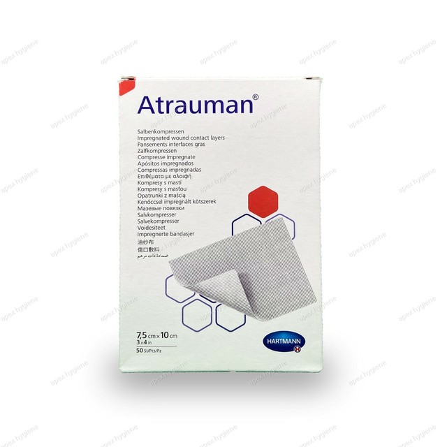 X30 Atrauman Tulle Impregnated Dressings 10 X 20 Cm Wound Aid 499536 ...