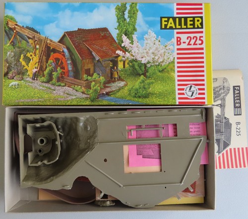 Faller B-225 Molino de Agua Con Eléctrico Bomba en Emb.orig., 60er Años ...