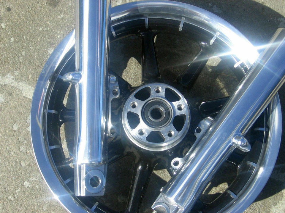 HARLEY POLISHED LOWER LEGS Street Glide Road King 2000-2013 NO EXCHANGE ...