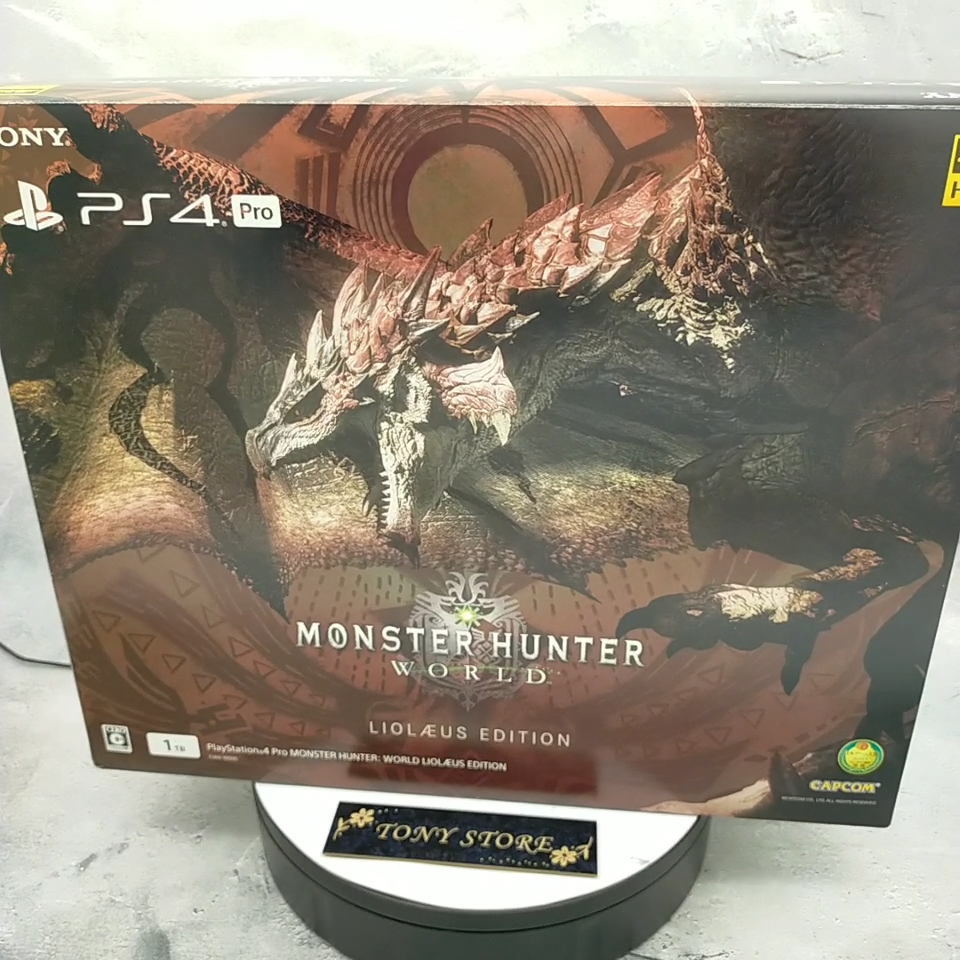 Sony MONSTER HUNTER WORLD LIOLAEUS EDITION PlayStation 4 Pro Console ...