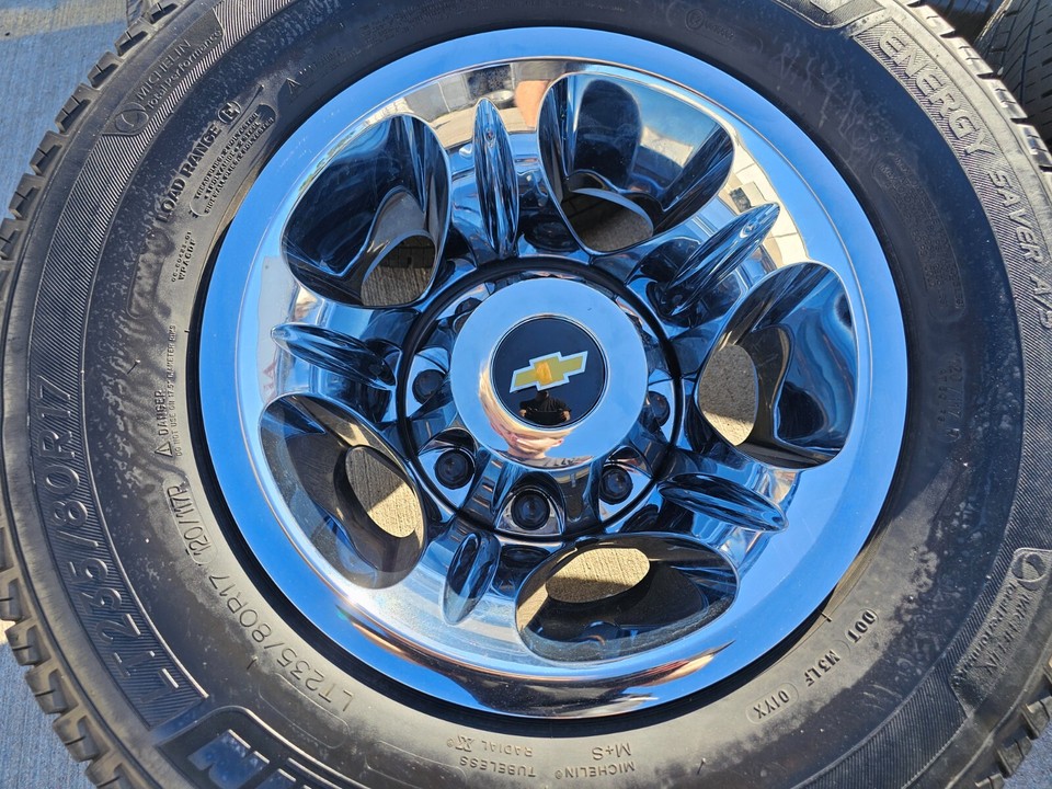 17" Chevy Silverado GMC Sierra 3500 Dually simulator rims wheels OEM ...