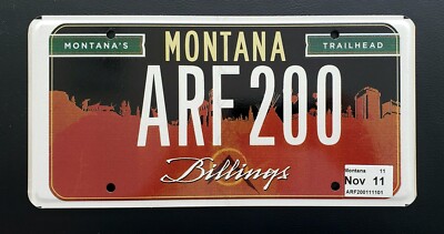 2011 MT Montana BILLINGS TRAILHEAD Hiking Sport Specialty Graphic ...