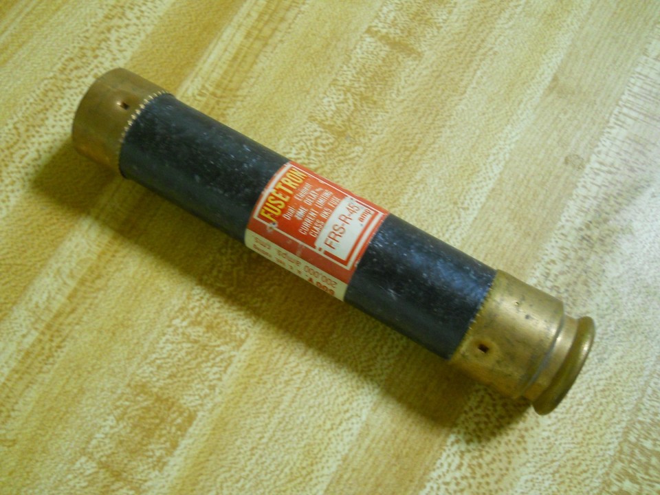 Cooper Bussmann Fusetron FRS-R-45 Fuse 600V 45A Dual Element Time Delay ...