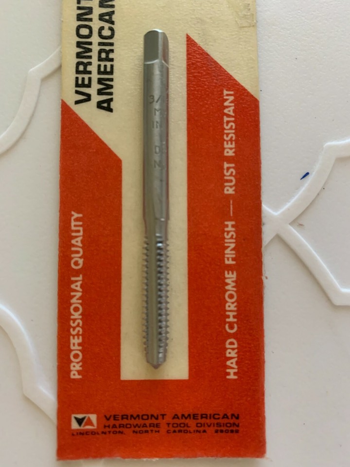 Vermont American Tap and Die Vintage Threading Tools Hard Chrome Finish ...