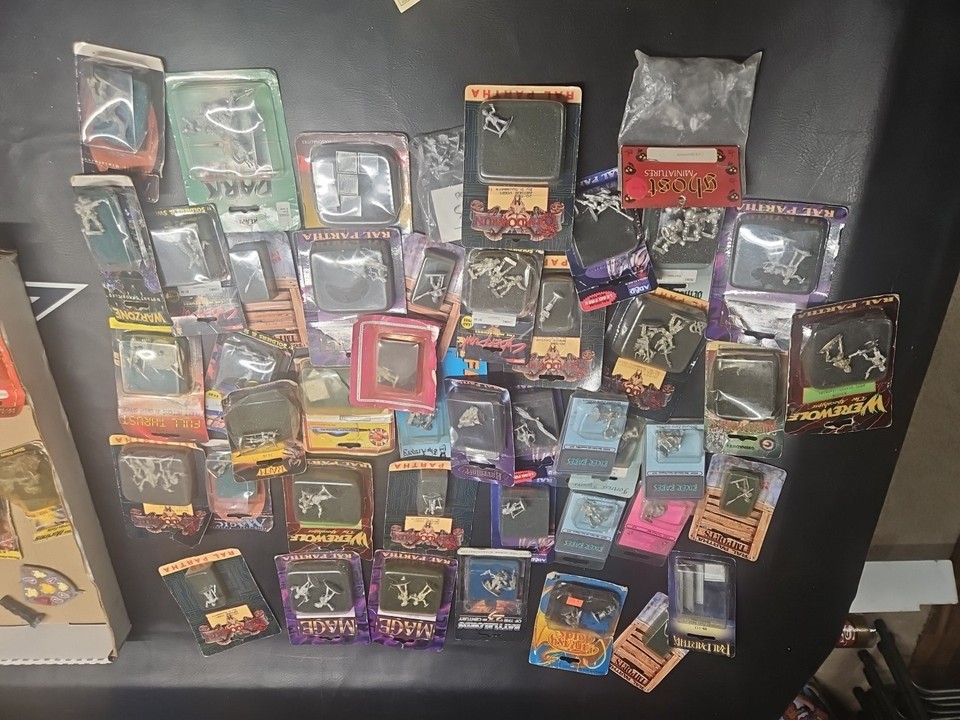 Vintage Ral Partha - Shadowrun - Mage - Werewolf - Imports - Ravenloft ...