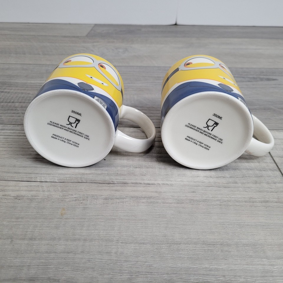☕ Despicable Me Minions Mugs – Universal Studios 2024 – Set of 2 – Blue ...
