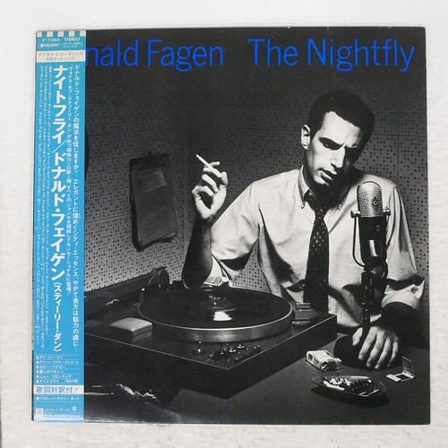 DONALD FAGEN NIGHTFLY WARNER P11264 Japan ORIGINAL OBI INSERT PIN-UP RL ...