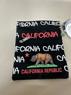 Robin Ruth California Canvas Crossbody Neck Wallet Bag-New But no ...