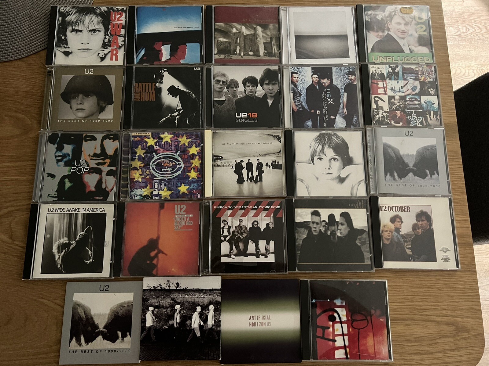U2 CD lot of X42 Rare! Great Deal! Vintage Rock Pop | eBay