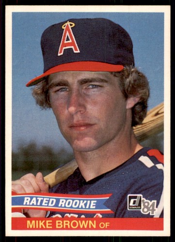 1984 Donruss Mike Brown Rookie Baseball Cards #42 | eBay
