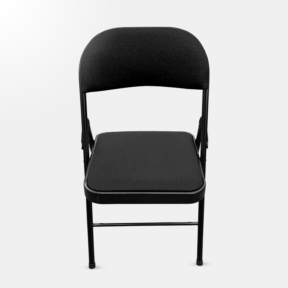 Heavy DUTY Padded Folding Chair Office Back Rest Meeting Stool exam ...