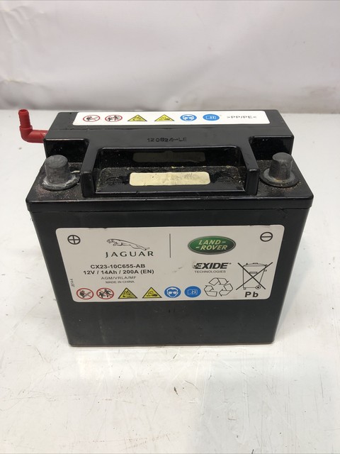 Genuine Jaguar Land Rover XF 12v Battery Cx23-10c655-ab for sale online ...