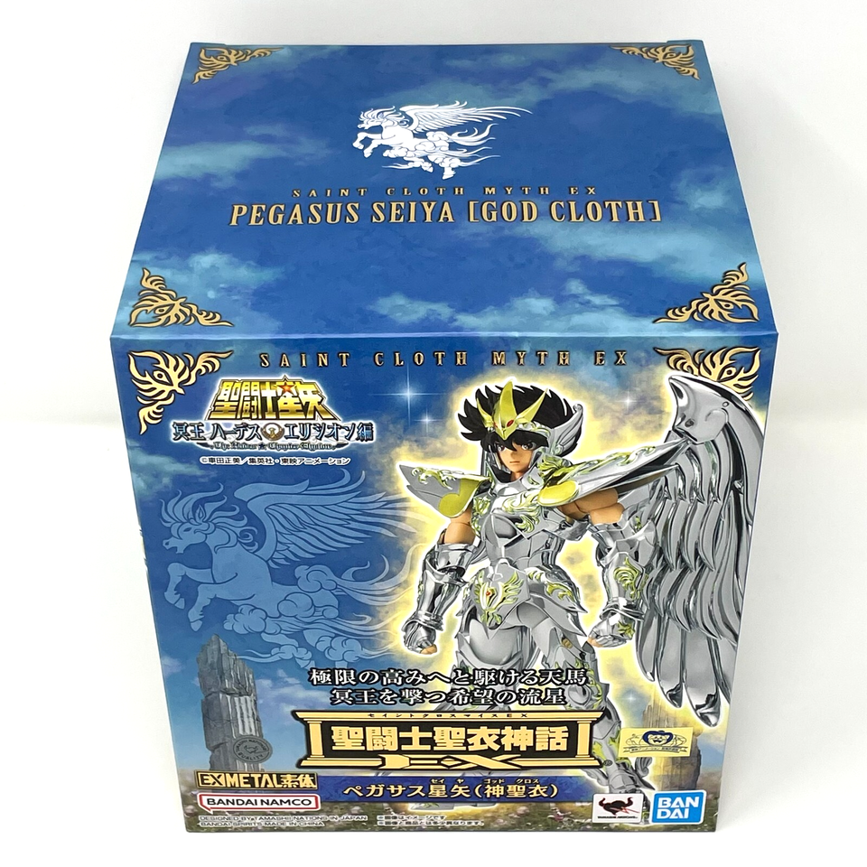Saint Cloth Myth EX Pegasus Seiya God Cloth TAMASHII NATIONS Bandai ...