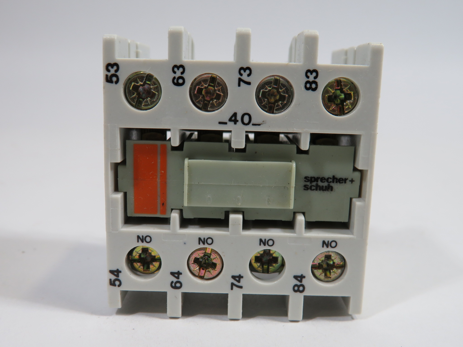 Sprecher + Schuh CS3-P-40 Auxiliary Contact Block 4NO 660V 3-Pack NEW ...