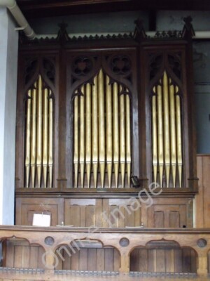 Photo 6x4 Organ in Billinghay Church Single manual, six speaking stops ...